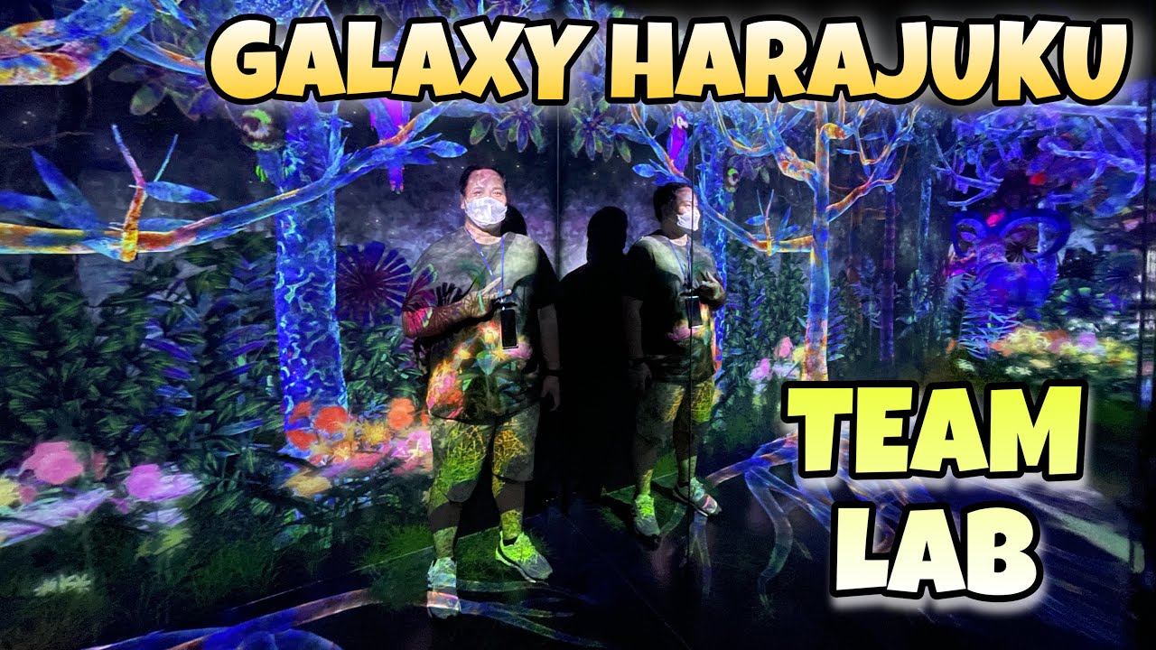 GALAXY HARAJUKU / TEAM LAB / SHIBUYA CITY TOKYO / PINOY ENGINEER IN JAPAN - YouTube