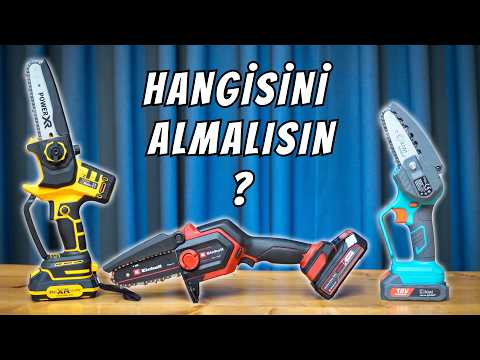 Kiwi Garden vs Assur vs Einhell | Hangi Şarjlı Testereyi Almalısınız?