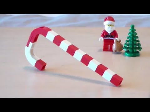 Lego Candy Cane Tutorial - YouTube