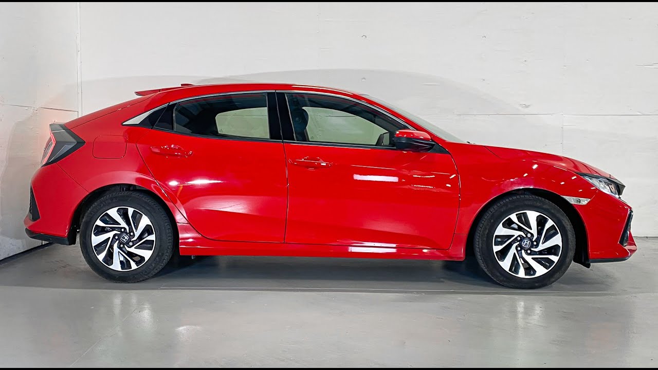 2019 - HONDA CIVIC VTECH TURBO SE - RED - YouTube
