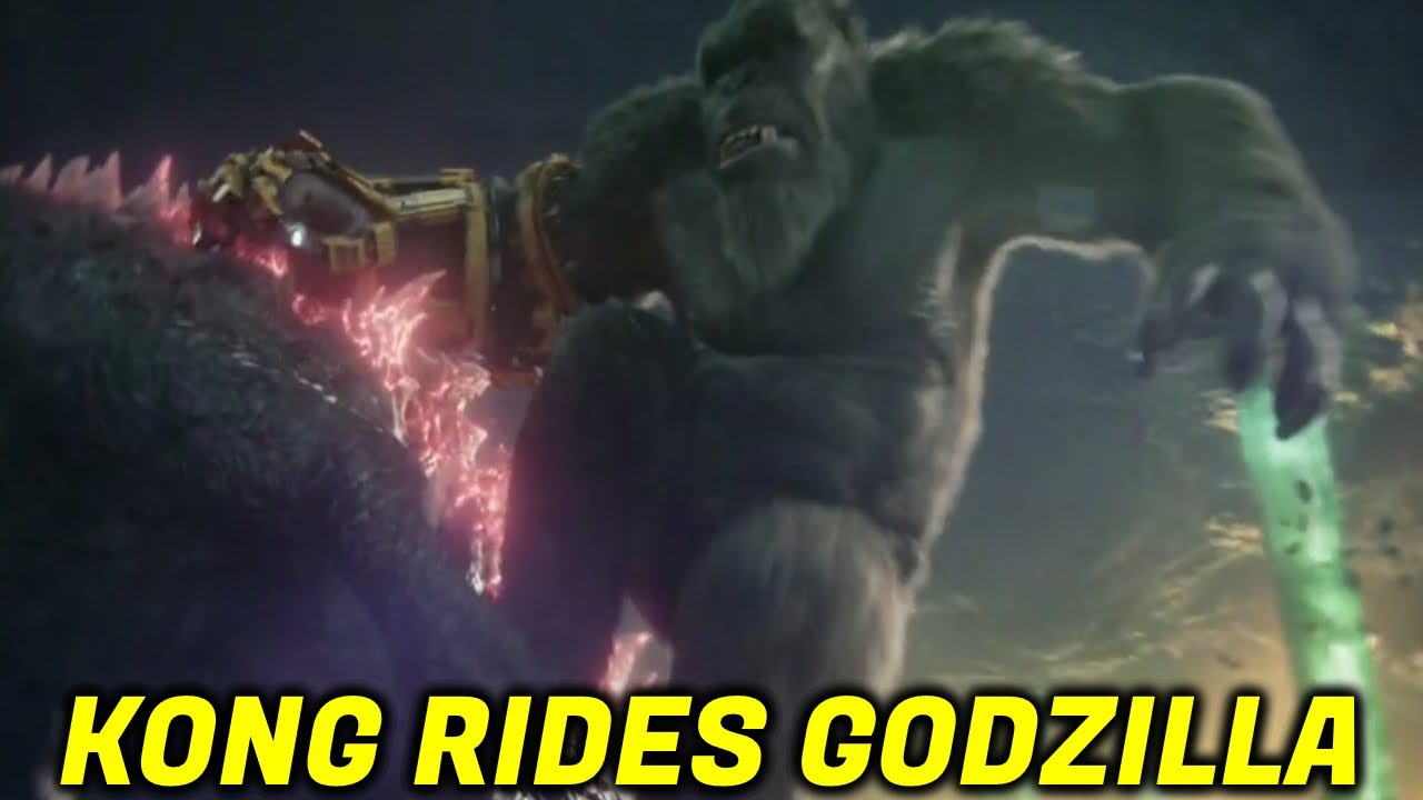 Kong Rides Godzilla In New TV Spot! Legendary, Stop Showing Stuff ...