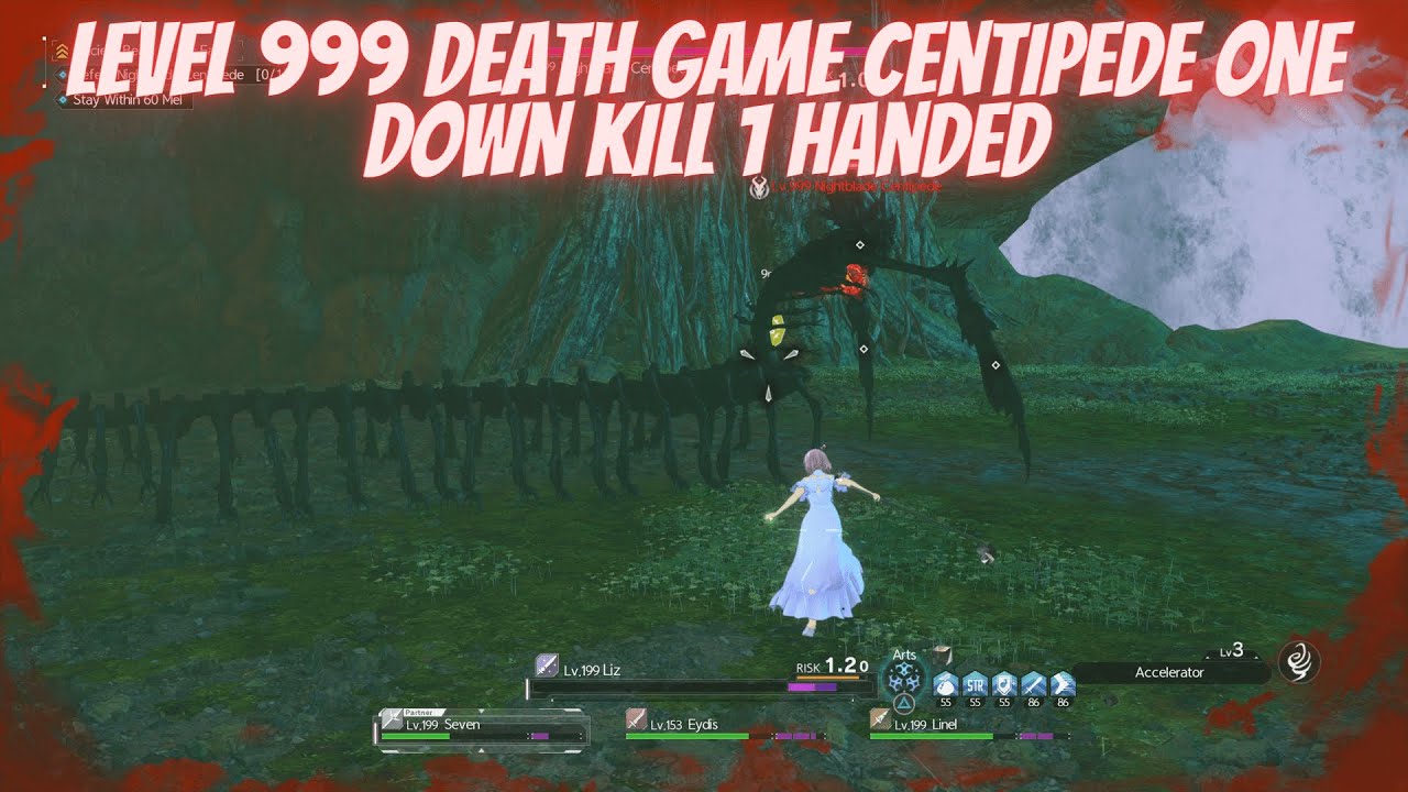 Sword Art Online Alicization Lycoris Level 999 Death Game Centipede One ...