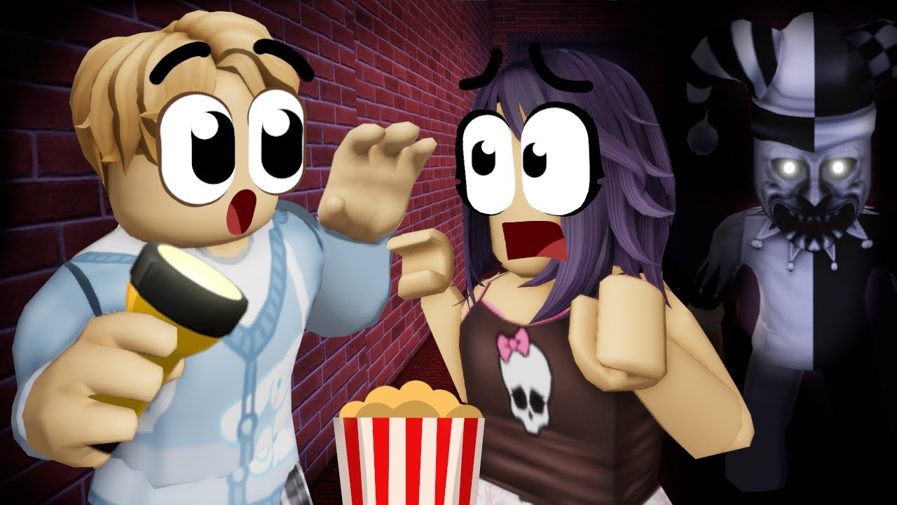 We had a sleepover and told SCARY STORIES!!! | Roblox Survive the ...