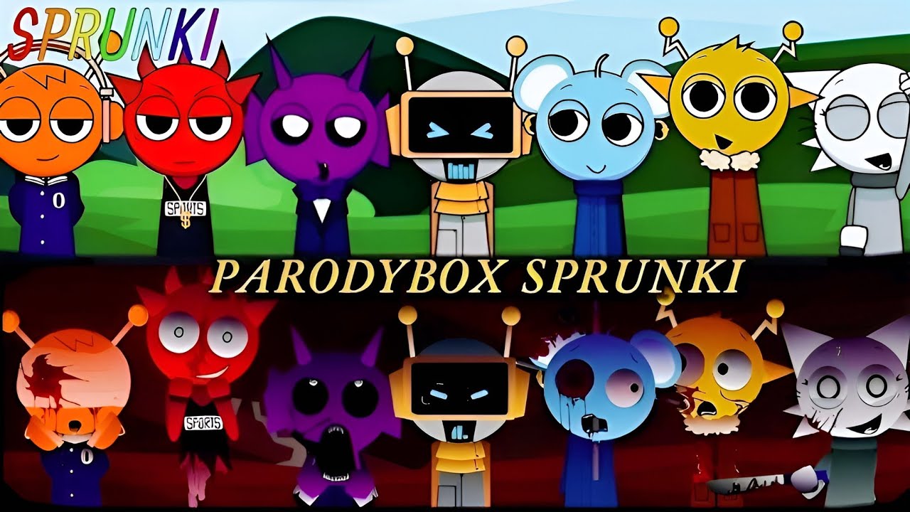 Parodybox Sprunki at 1.25X Speed is more melody - YouTube