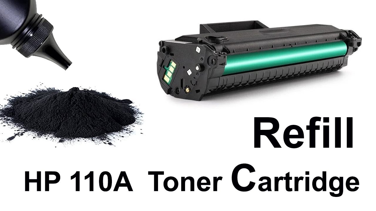 How to Refill HP 110A Toner Cartridge – Step‑by‑Step - YouTube