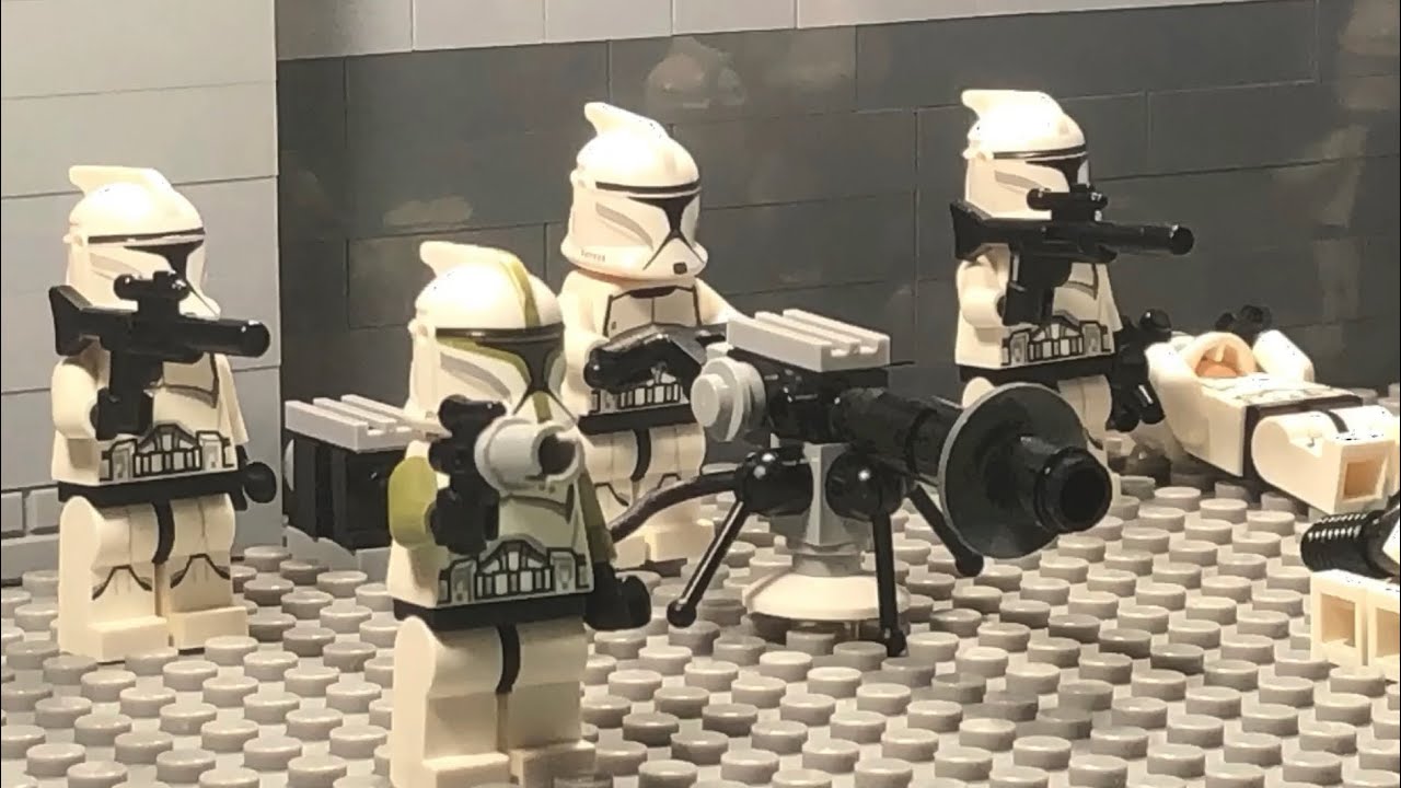 Lego Star Wars the clone wars - early Stopmotion (unfinished) - YouTube