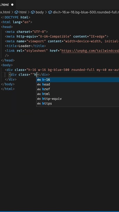 Pure CSS Loader using TailwindCSS #shorts #youtubeshorts #software #programming #frontend - YouTube
