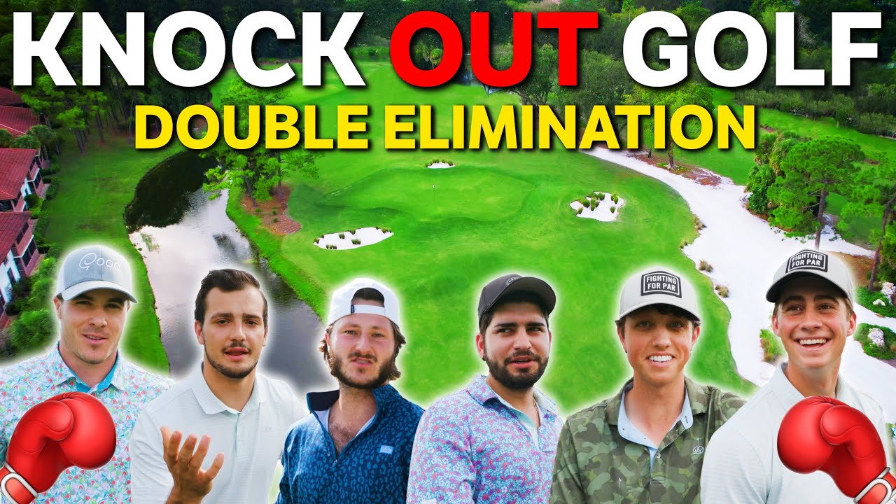 First Ever Double Elimination KnockOut Golf Challenge | Good Good - YouTube