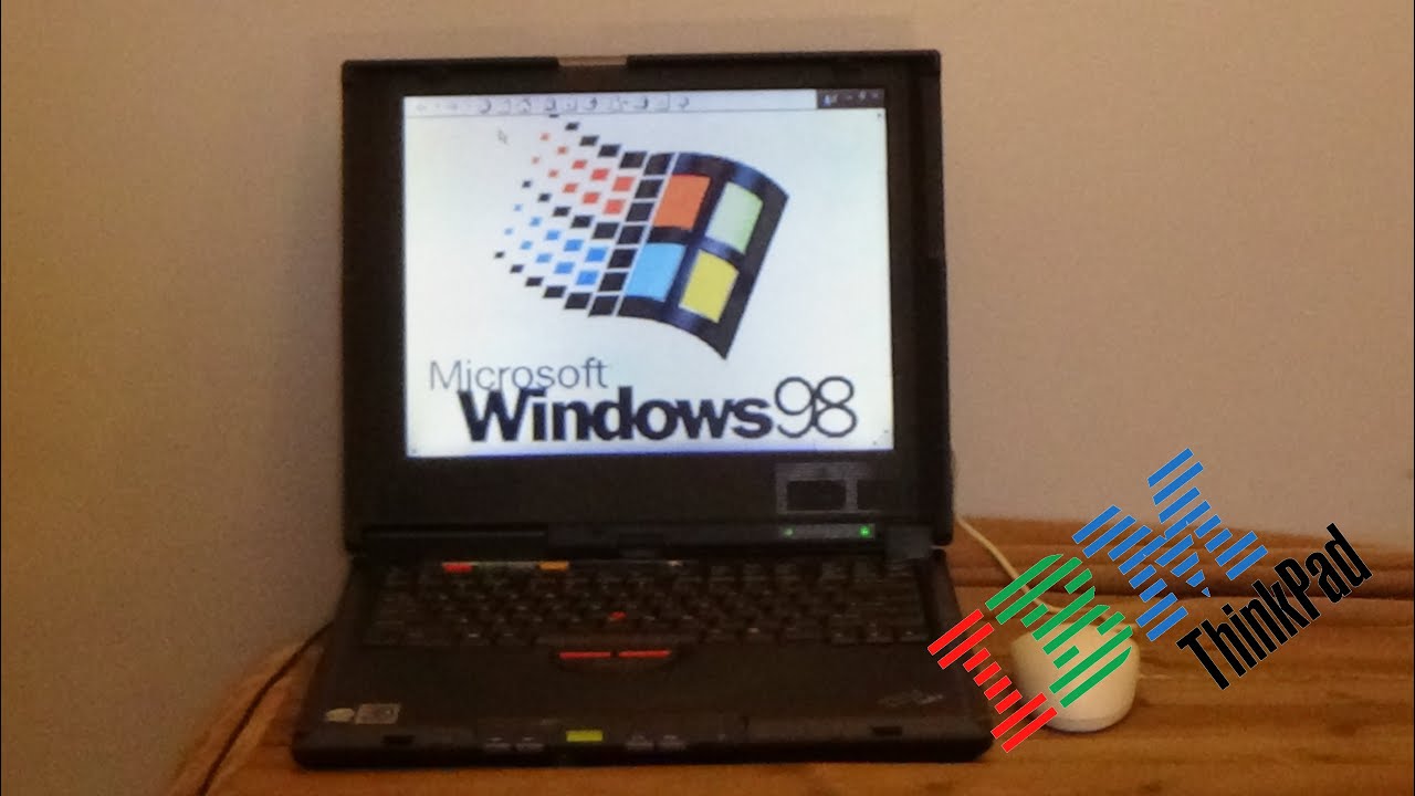 1999 IBM Thinkpad Laptop Review - YouTube