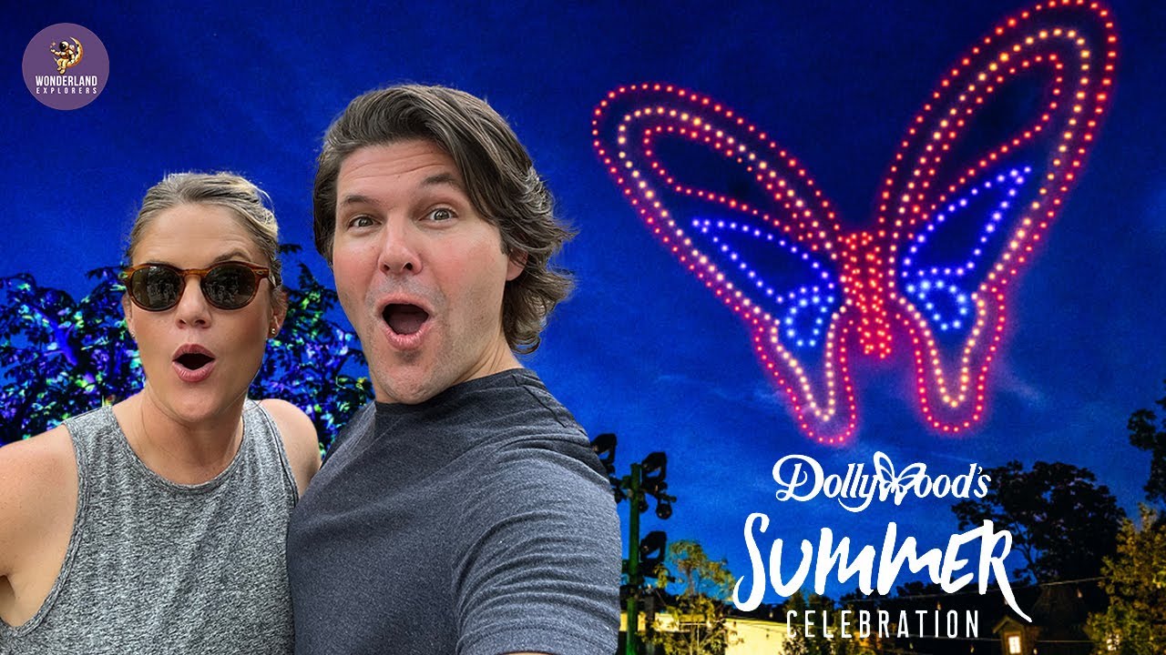 You Won't Believe Dollywood's Sweet Summer Nights Drone & Fireworks ...