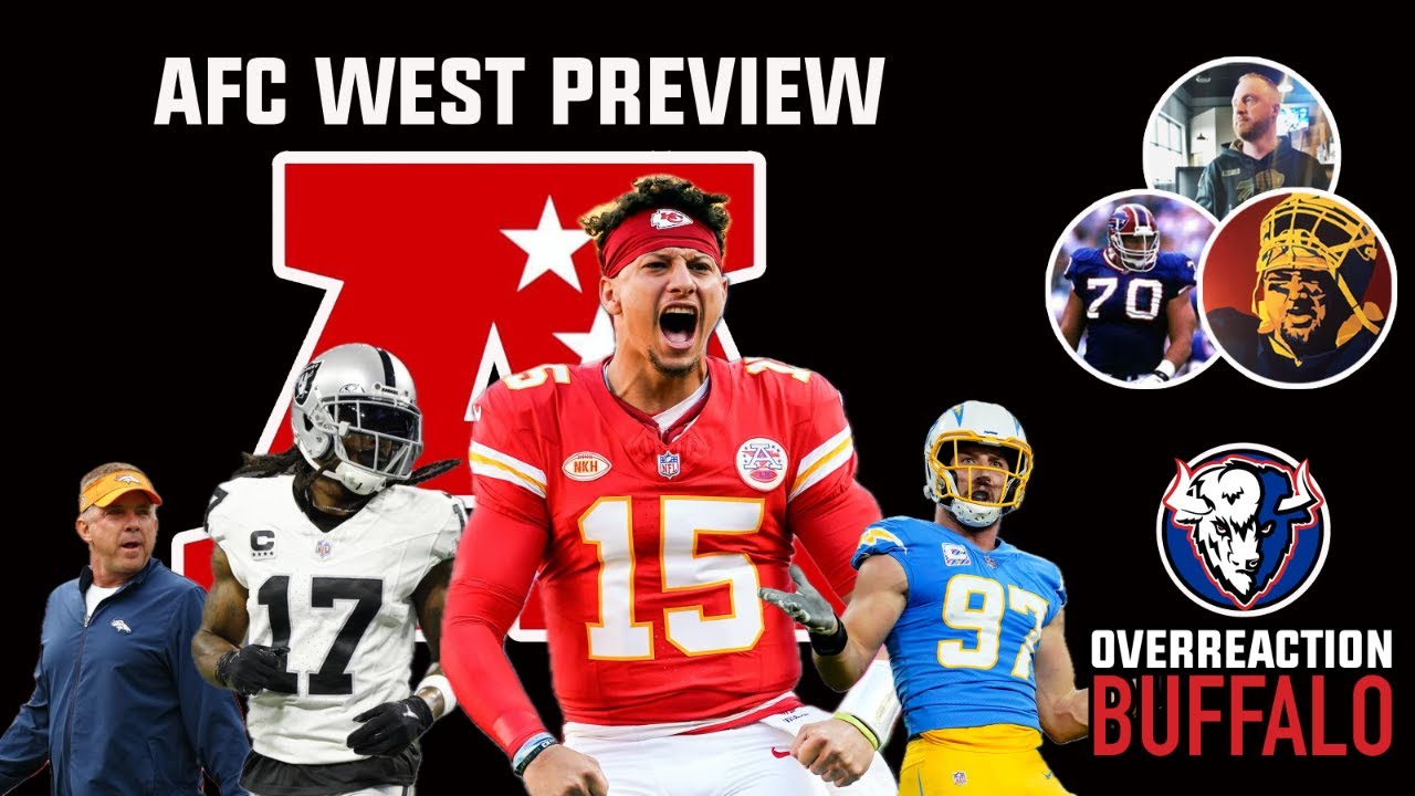 AFC Divisional Breakdown - Week 3 of 3 | AFC WEST - YouTube