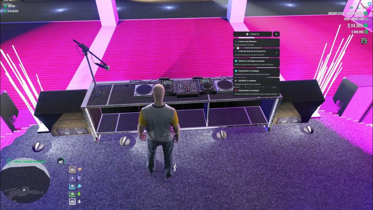 [ ESX Legacy ] Script Table DJ en Ox-Target Ox Lib FiveM FREE !!! - YouTube