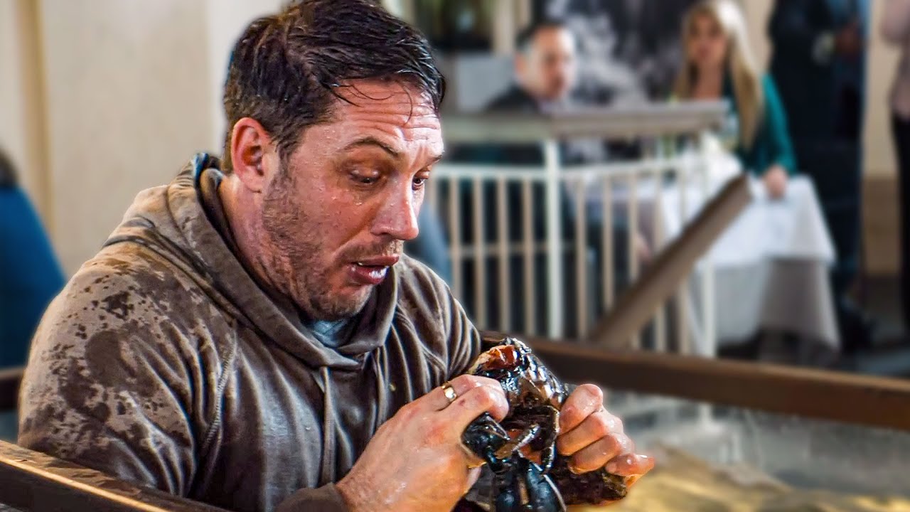 Venom Forces Eddie To Eat Lobster! | Venom (2018) - YouTube