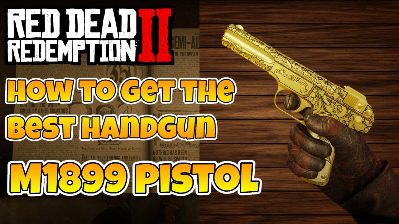 Red Dead Redemption 2 How To Get M1899 Pistol - YouTube
