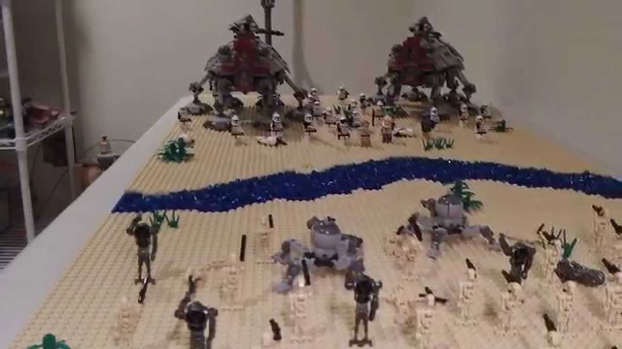 Lego Battlefield on Ryloth MOC - YouTube