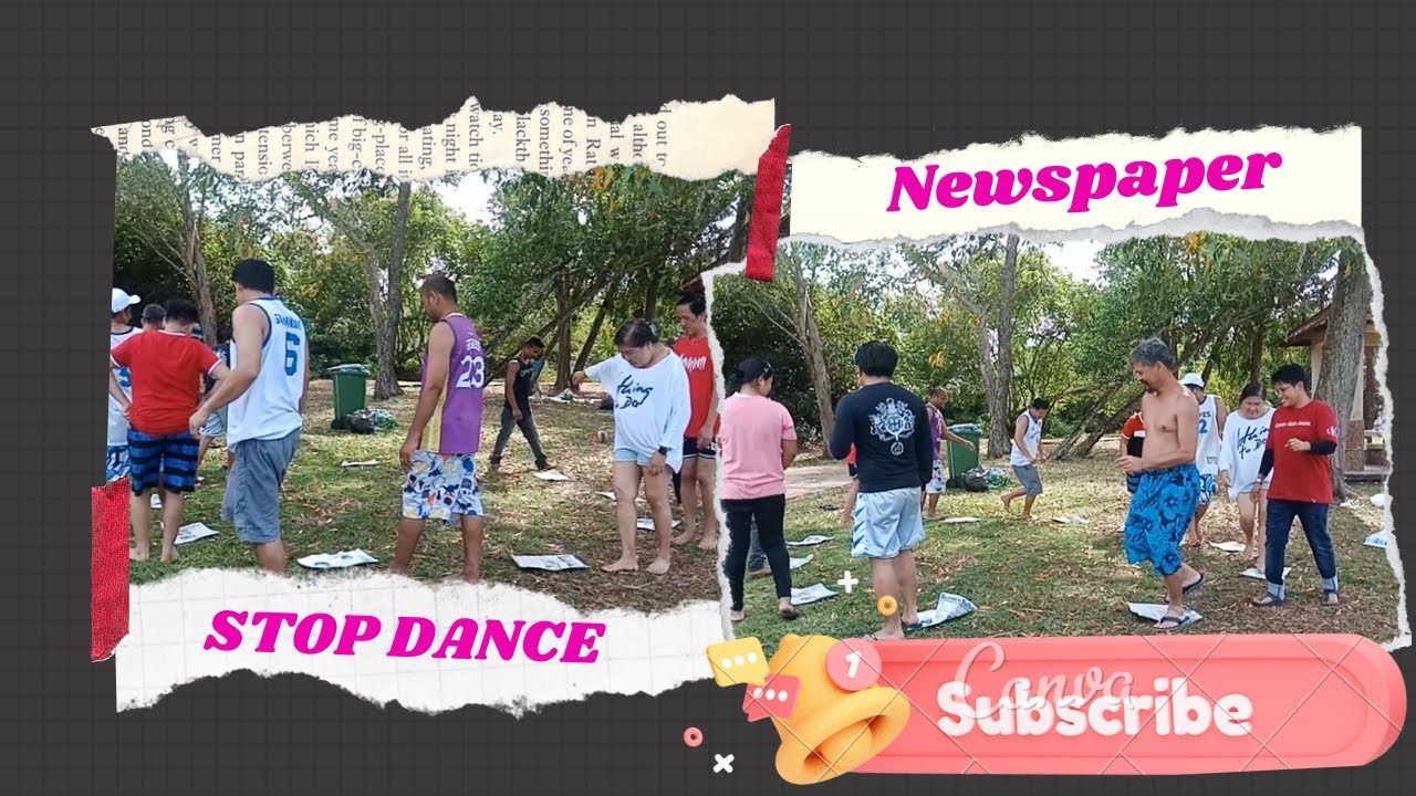 GAME 4 NEWSPAPER STOP DANCE | TROPANG GALA - YouTube