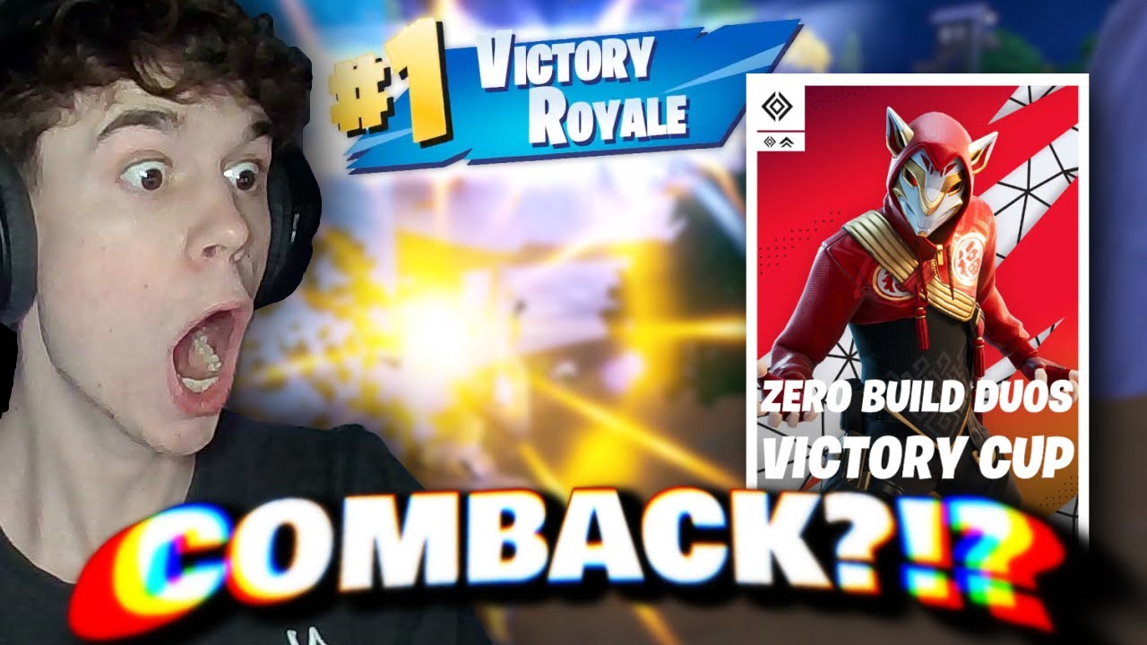 My first time qualifying for a (Fortnite) tournament! - YouTube