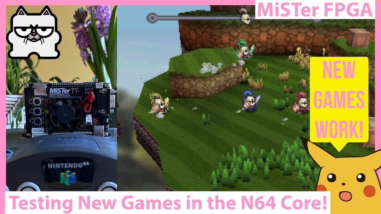 Analogue 3D Delayed? Play MiSTer FPGA N64 Core With More Working Games! - YouTube
