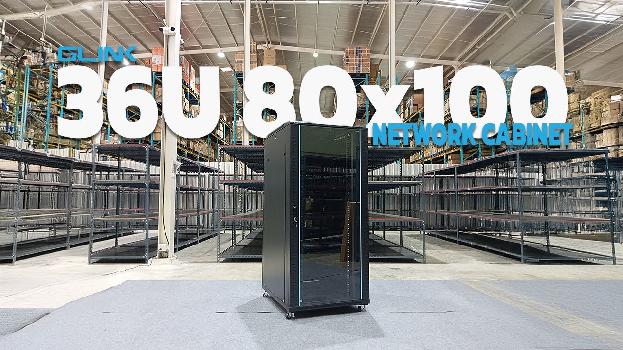 REVIEW การประกอบตู้ Rack GLINK GC27U,36U,42U 80x100 - YouTube