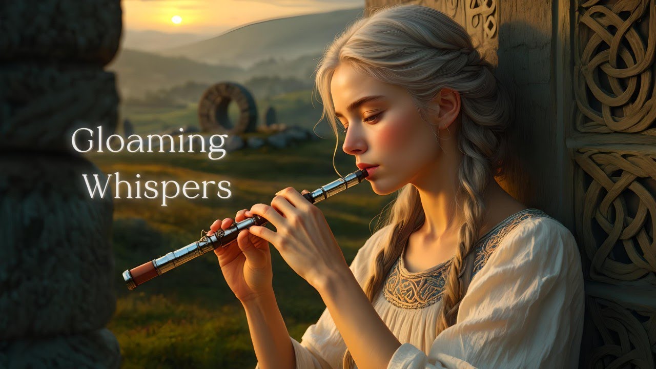 Gloaming Whispers - 1 Hour of Celtic-Inspired Tin Whsitle Music - YouTube