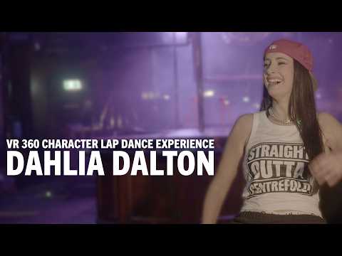 VR 360 with Dahlia as Magic Mike Virtual Reality Lap Dance