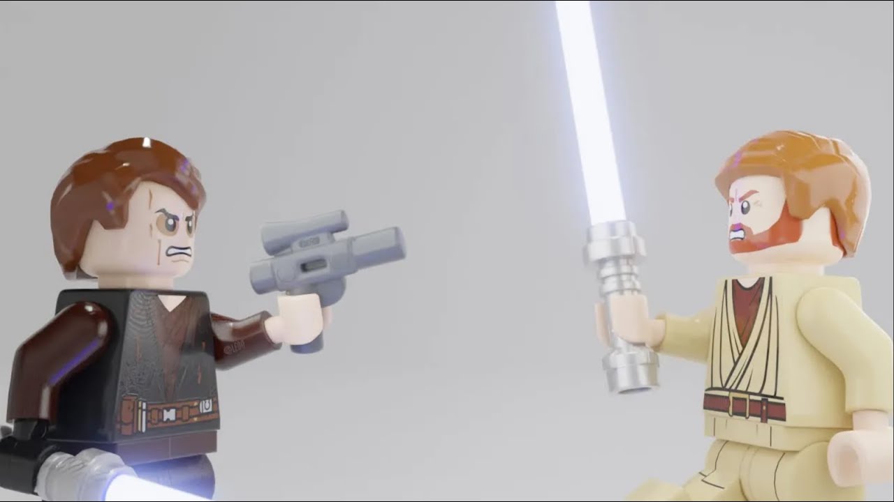KENOBI The High Ground Countered in LEGO - YouTube