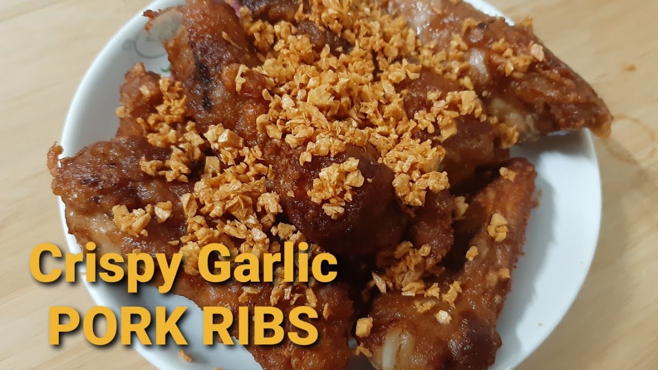 Crispy Garlic Pork Ribs - YouTube