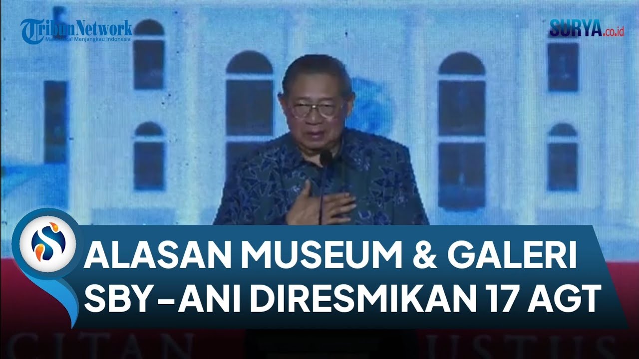 FULL Pidato SBY saat Resmikan Galeri & Museum SBY-ANI di Pacitan - YouTube