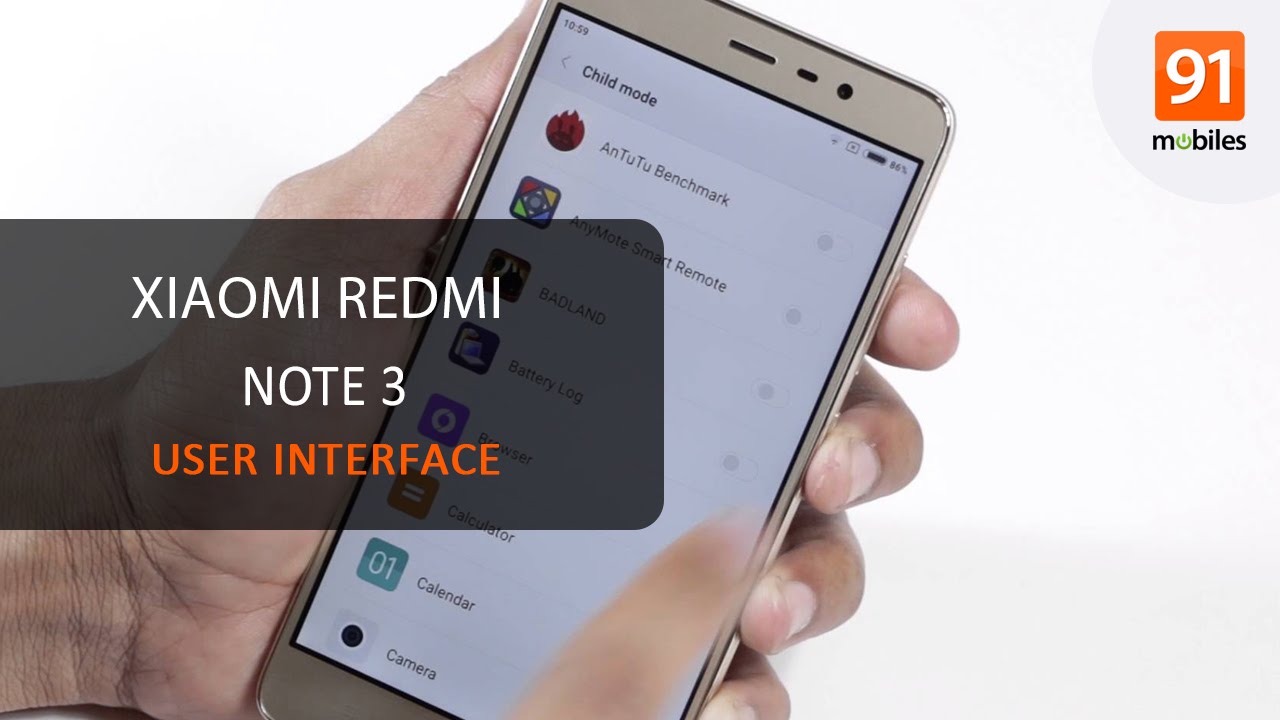 Xiaomi Redmi Note 3: UI [Quick] - YouTube