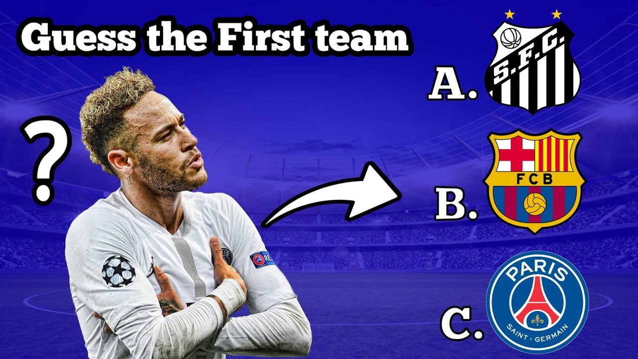 Guess the Player's First Pro Team | Football Quiz Challenge - YouTube