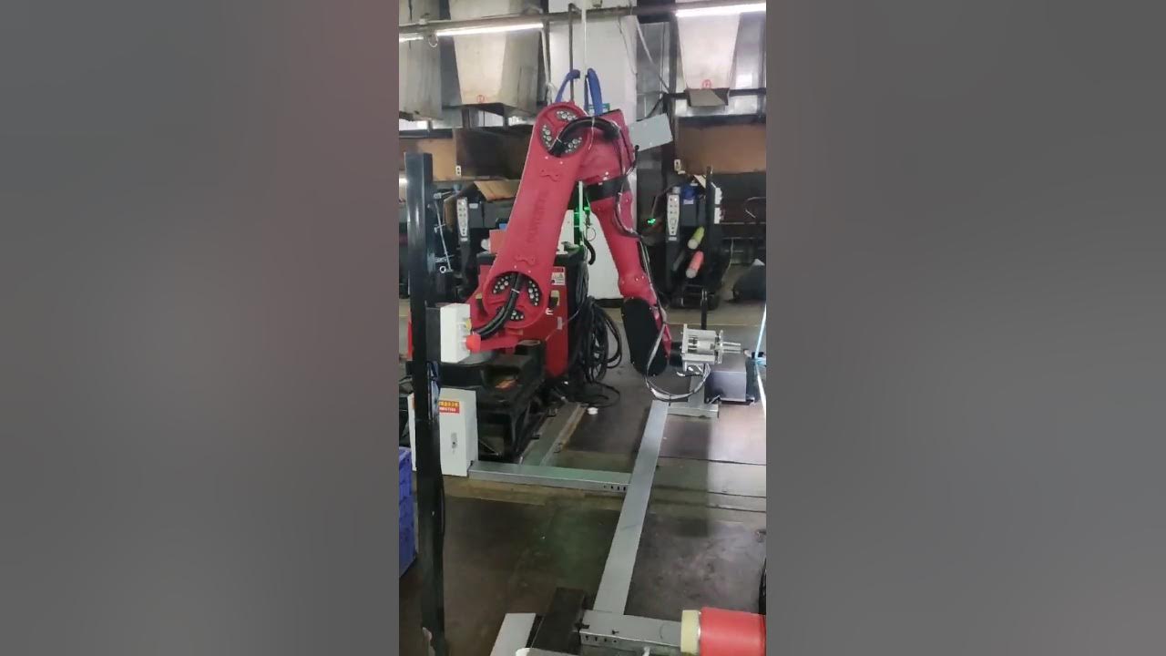 2550 robot visual grasping, positioning, and handling - YouTube