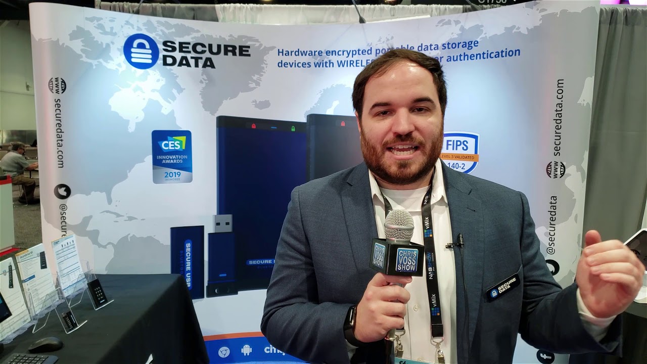 SecureData at NAB Show 2019 Booth Interview on The Chris Voss Show Podcast - YouTube