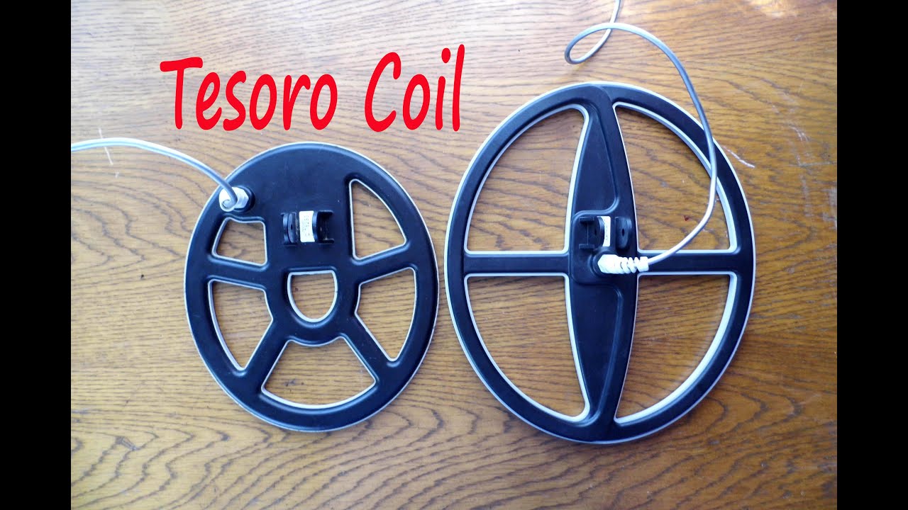Air test with the Tesoro Vaquero and two different coils Part 1 - YouTube