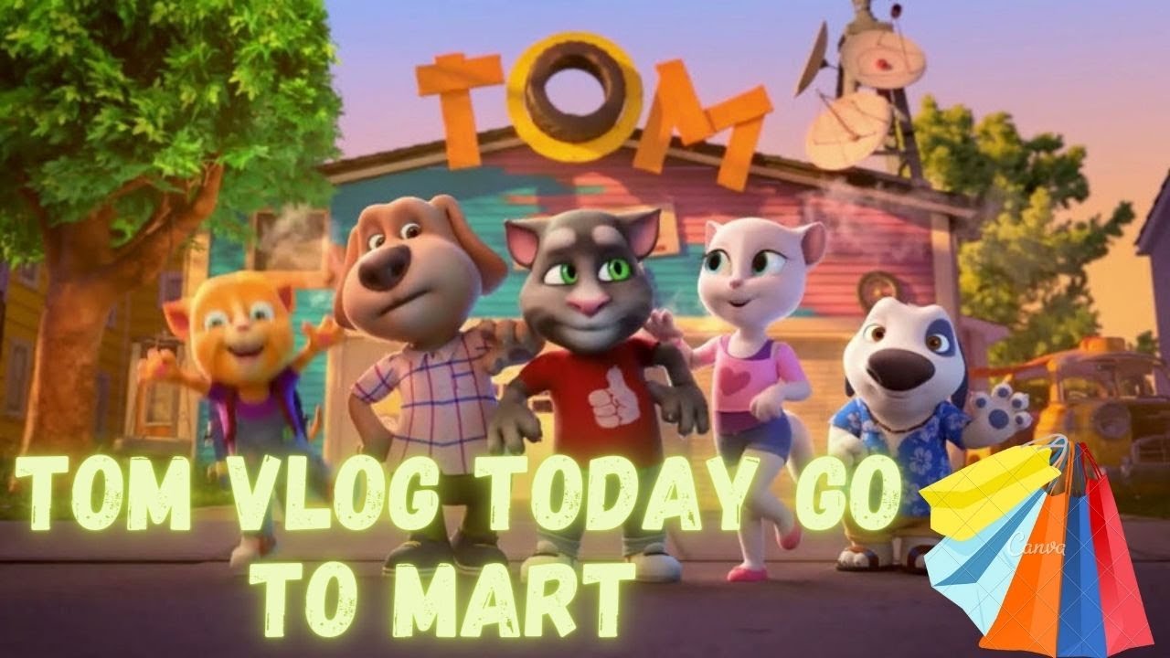 TALKING TOM 2023 TALKING TOM SHOPING TODAY VLOG TALKING TOM - YouTube