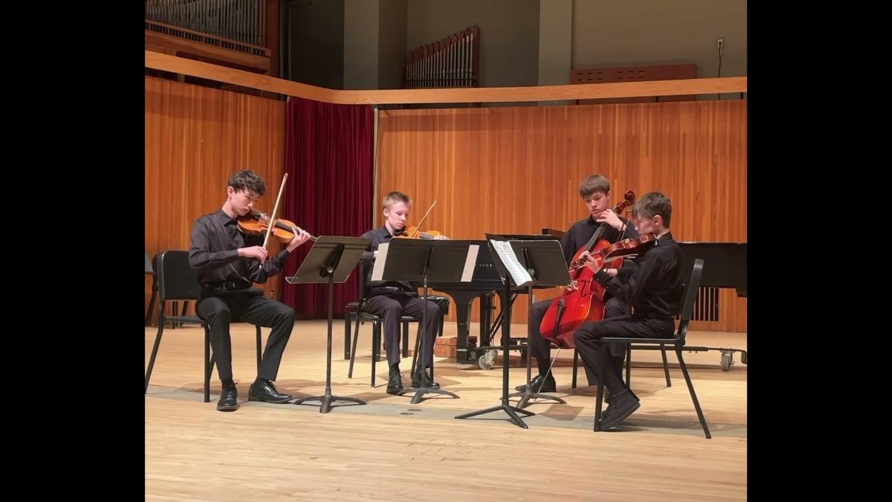 Haydn String quartet in g minor Op.74 No.3 1, Allegro - YouTube