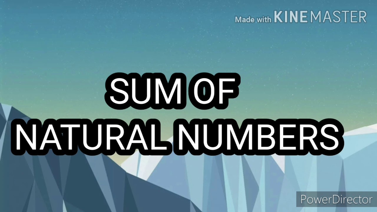 Python Program To Find The Sum Of Natural Numbersadd N Natural Numbersgprogramming Youtube