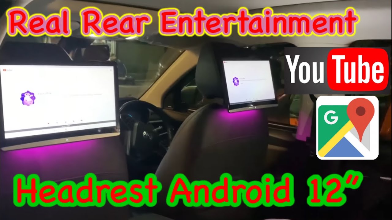 Headrest Android Entertainment For Suv’s & all cars/Best android ...