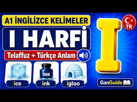 A1 İngilizce Kelimeler – L Harfi | Pronunciation ve Türkçe Anlamları