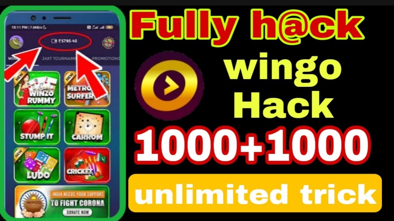 💥Wingo gold h@ck trick | wingo gold unlimited trick | wingo gold metro ...