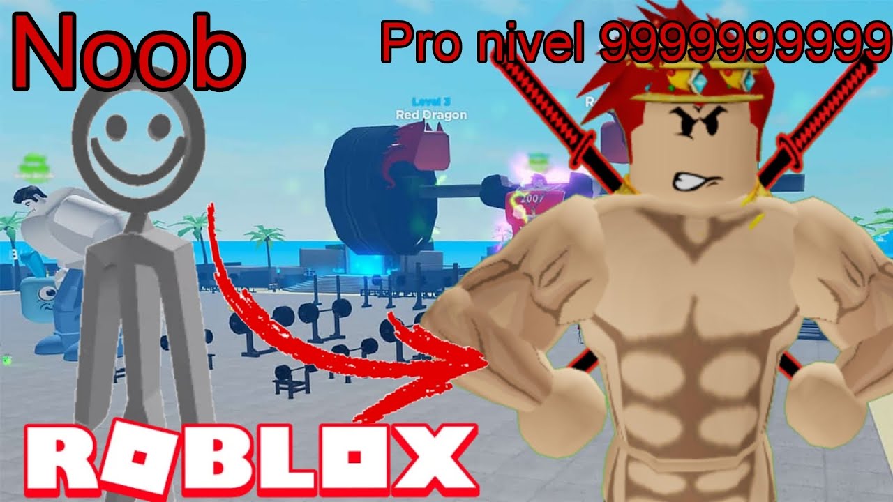 Paso de noob a pro en roblox (Muscle Legends)#roblox #gael67 - YouTube