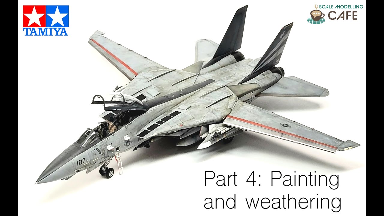 Tamiya F-14A Tomcat 1:48: Part 4, how to paint and weather a modern US ...
