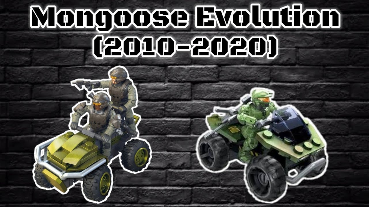 Mongoose Evolution (2010-2020) Halo Mega Construx - YouTube