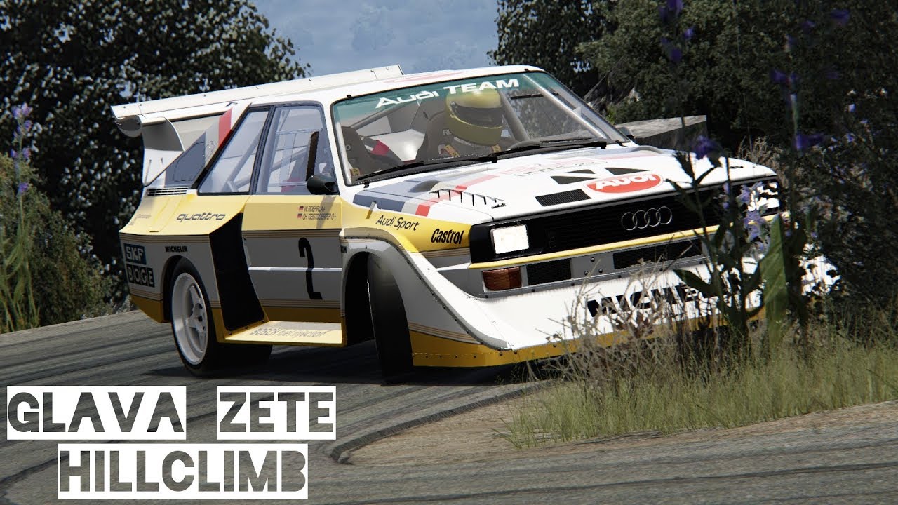 Audi Quattro S1 E2 at Glava Zete Hillclimb | Assetto Corsa VR Gameplay ...