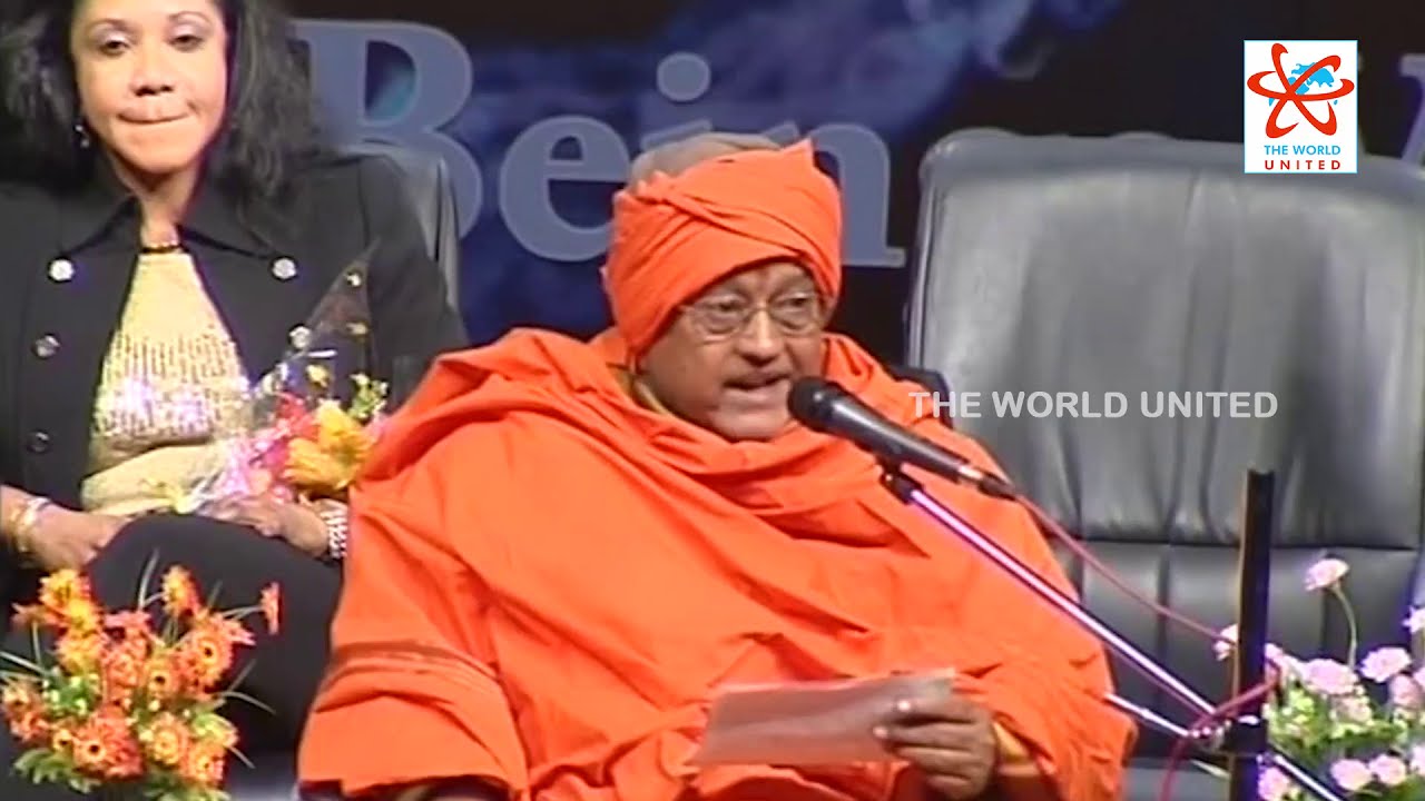 Shri Datta Swami II 1st World Parliament on Spirituality || THE WORLD ...