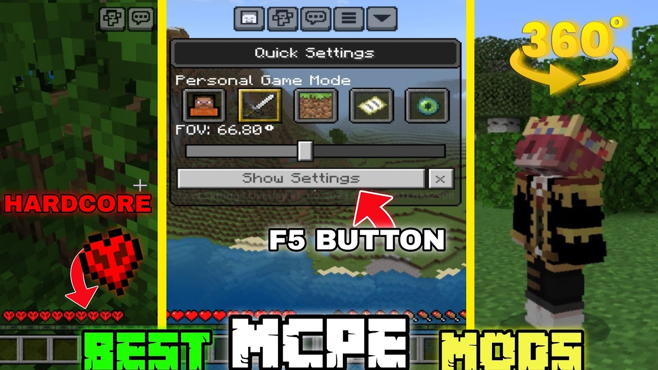 Top 3 Popular JAVA MODS For MCPE 😍 1.20 | PART-5 |INFOCRAFT - YouTube