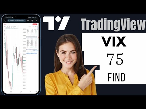 How To Find VIX 75 On TradingView | Find Volatility 75 Index On TradingView - YouTube