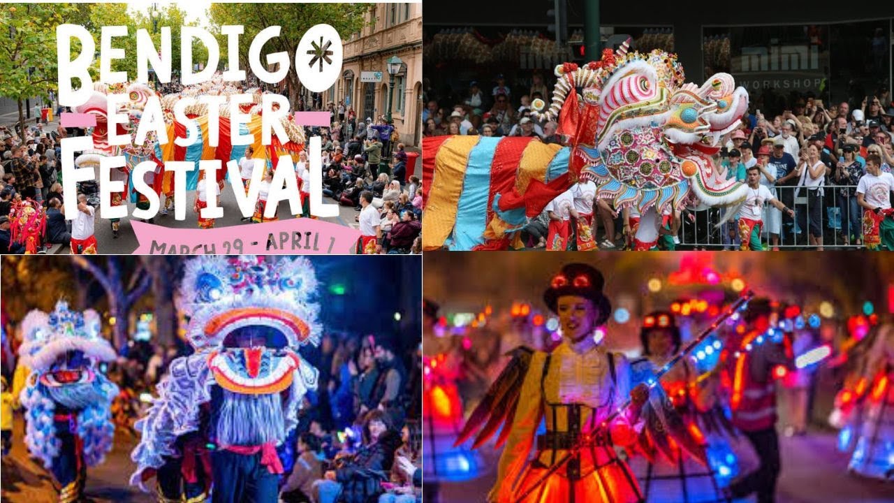 Bendigo Easter Festival Parade 2023 - YouTube