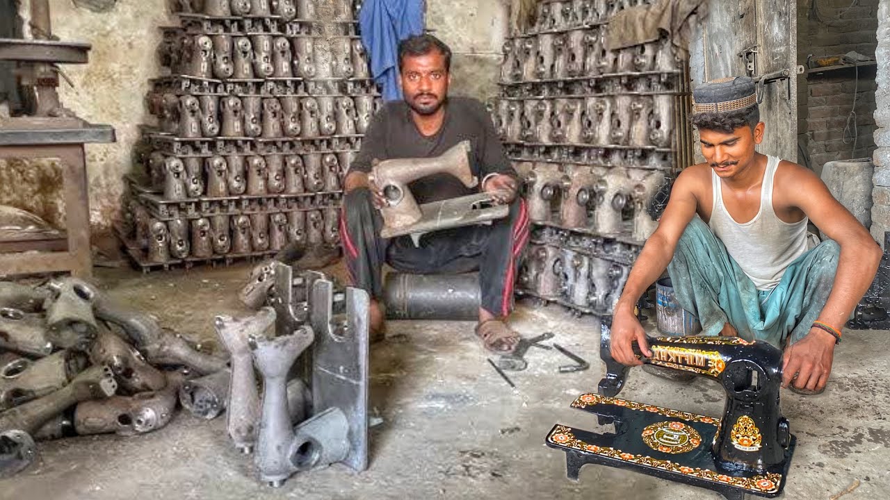 Mass Production of Sewing Machine || Factory Powerful Sewing Machines ...