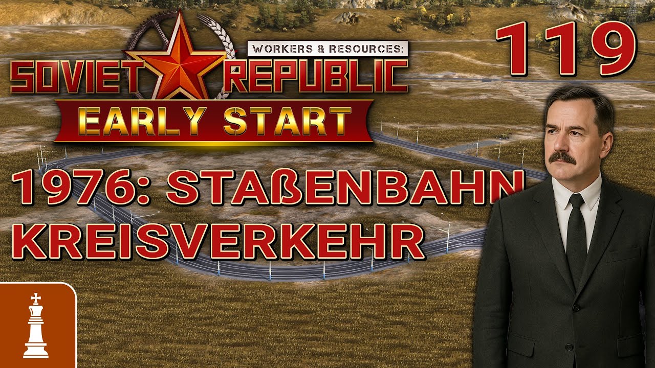 1976: Straßenbahnkreisverkehr | Let's Play Workers & Resources Early ...