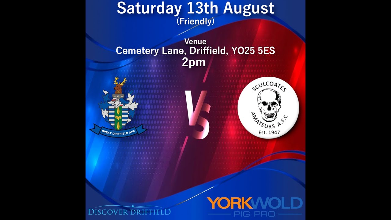 Great Driffield AFC v Sculcoates Amateurs - YouTube